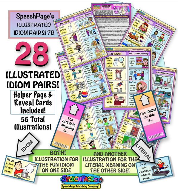 IDIOMS & MEANINGS ILLUSTRATED 7B!